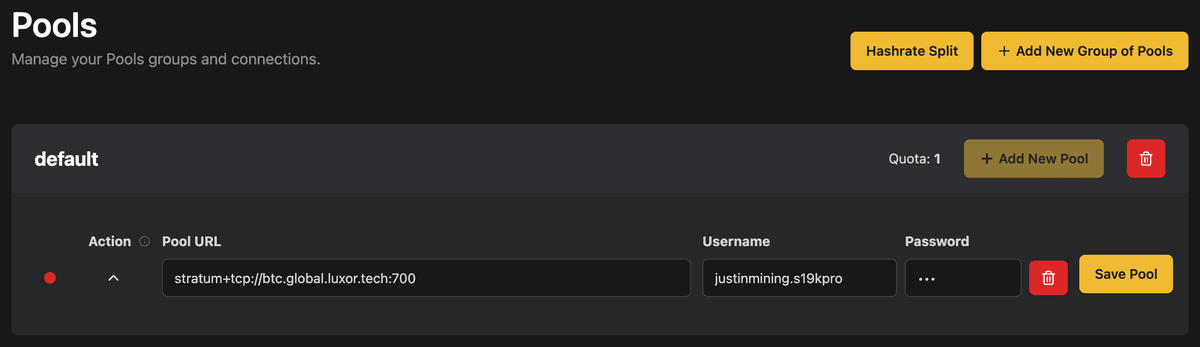 Getting Started with Luxor Mining Pool