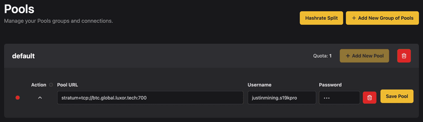 Getting Started with Luxor Mining Pool