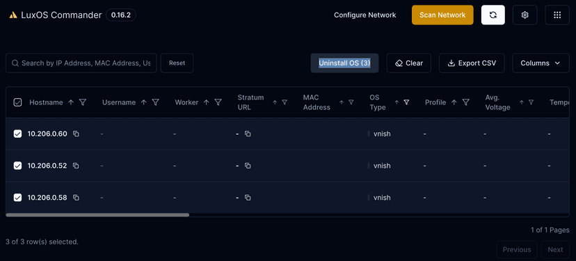 Getting Started with LuxOS